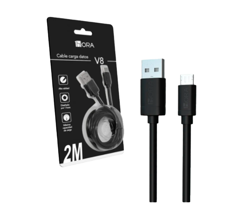 Cable V8 2.1A 2 metros – CheapShopping