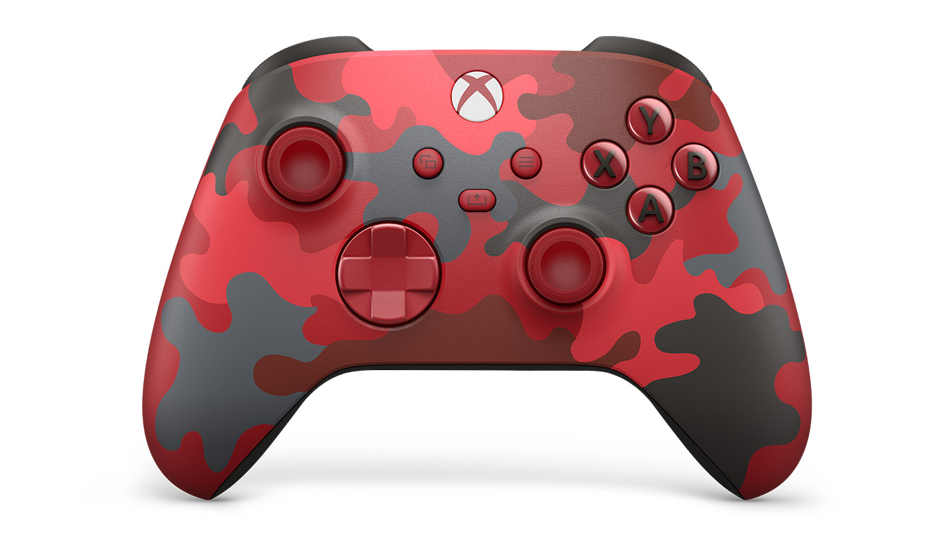 Control Xbox One Series X S Rojo Camuflado – CheapShopping