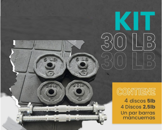 KIT de Pesas 30 LB – CheapShopping